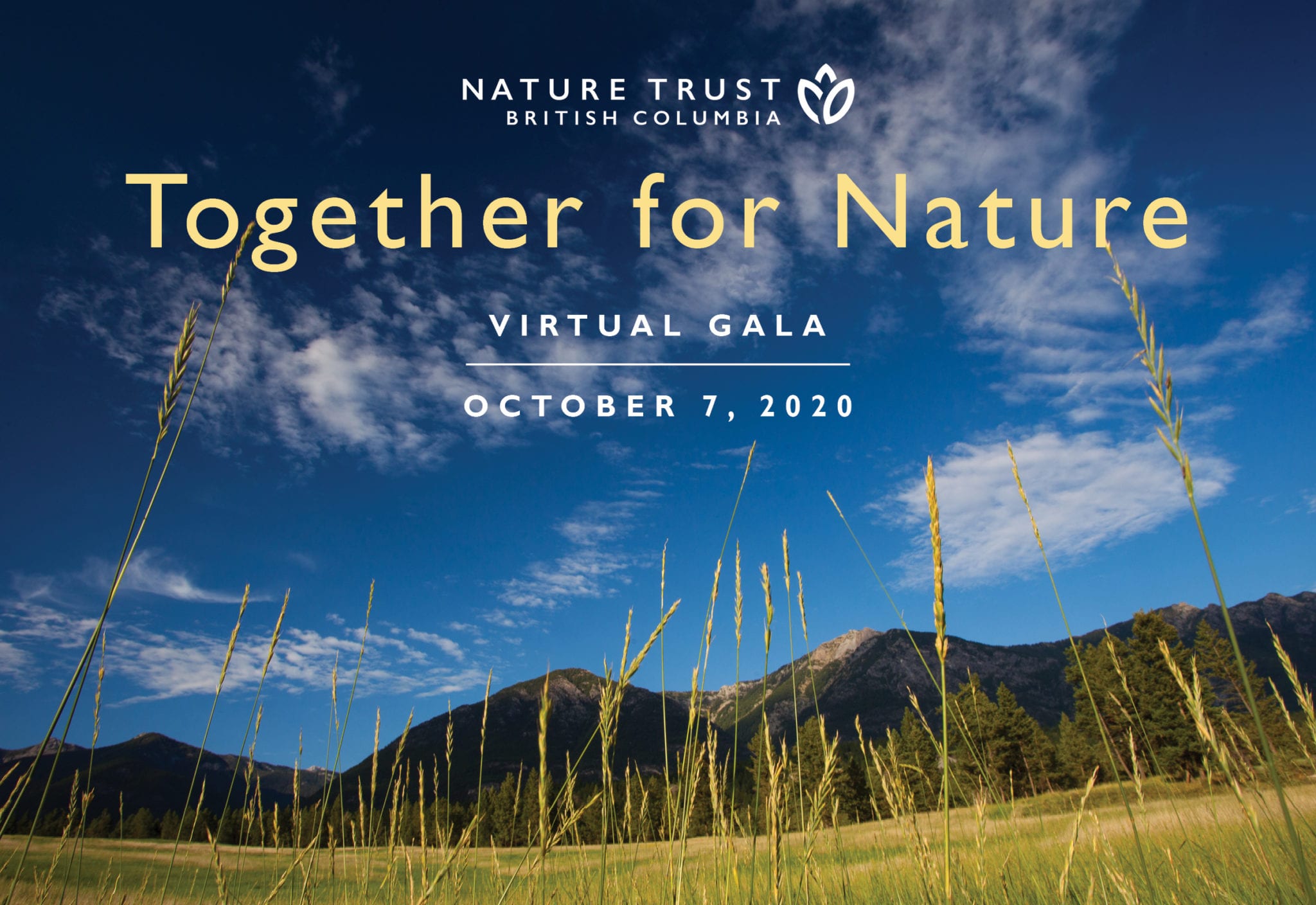 Together for Nature - Virtual Gala | The Nature Trust of British Columbia