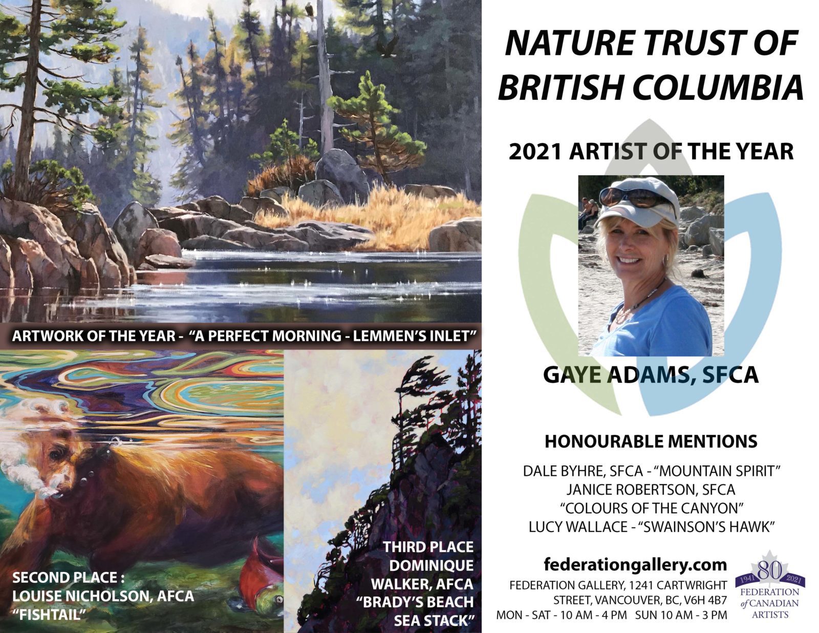 Inspired by Nature: The Nature Trust of BC Artist of the Year Award ...