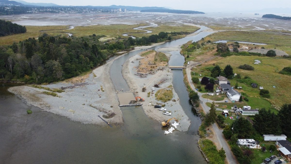 Restoring the Nanaimo River Estuary - The Nature Trust of British Columbia